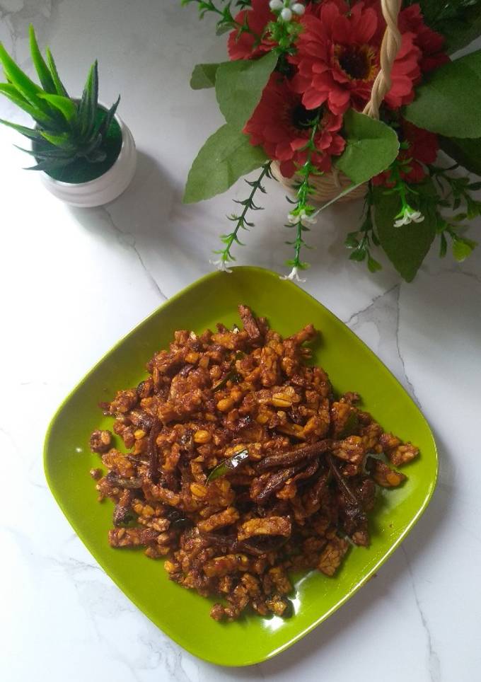 Resep Sambal Goreng Kering Tempe Teri oleh Aunty Jamila77 - Cookpad Resep Sambal Goreng Kering Tempe Teri oleh Aunty Jamila77 - Cookpad