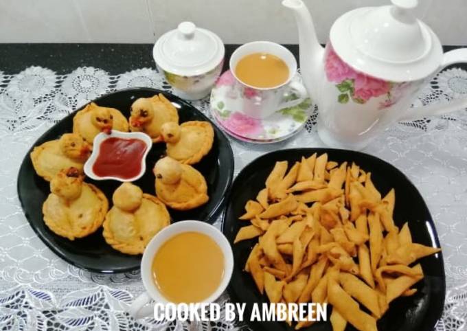 Duck 🦆 Shaped Samosa Recipe Recipe by Ambreen Mehmood - Cookpad