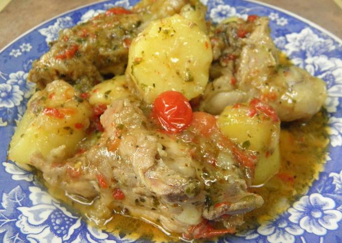 Pollo a la portuguesa Receta de graciela martinez IG @gramar09ok ☺💗 ...