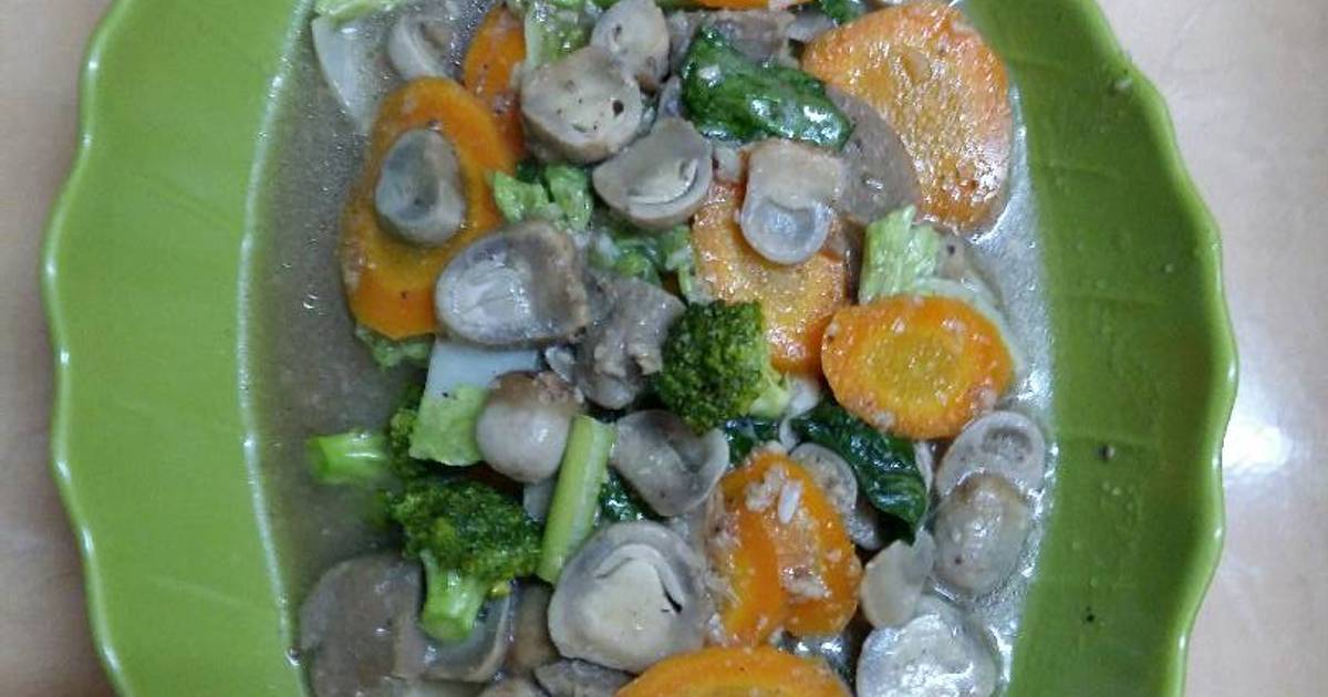 Resep Capcay jamur 🍄 tiram oleh Bunda'y DafNis - Cookpad