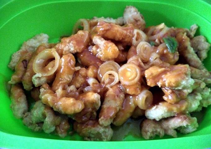 Resep Ayam Tepung Saus Asam Manis Oleh Eka Dewi Sartika Cookpad