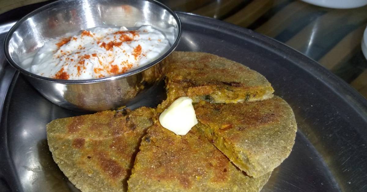 Twisha Mankad દ્વારા રેસીપી ભરેલો રોટલો (Bharelo Rotlo Recipe In ...