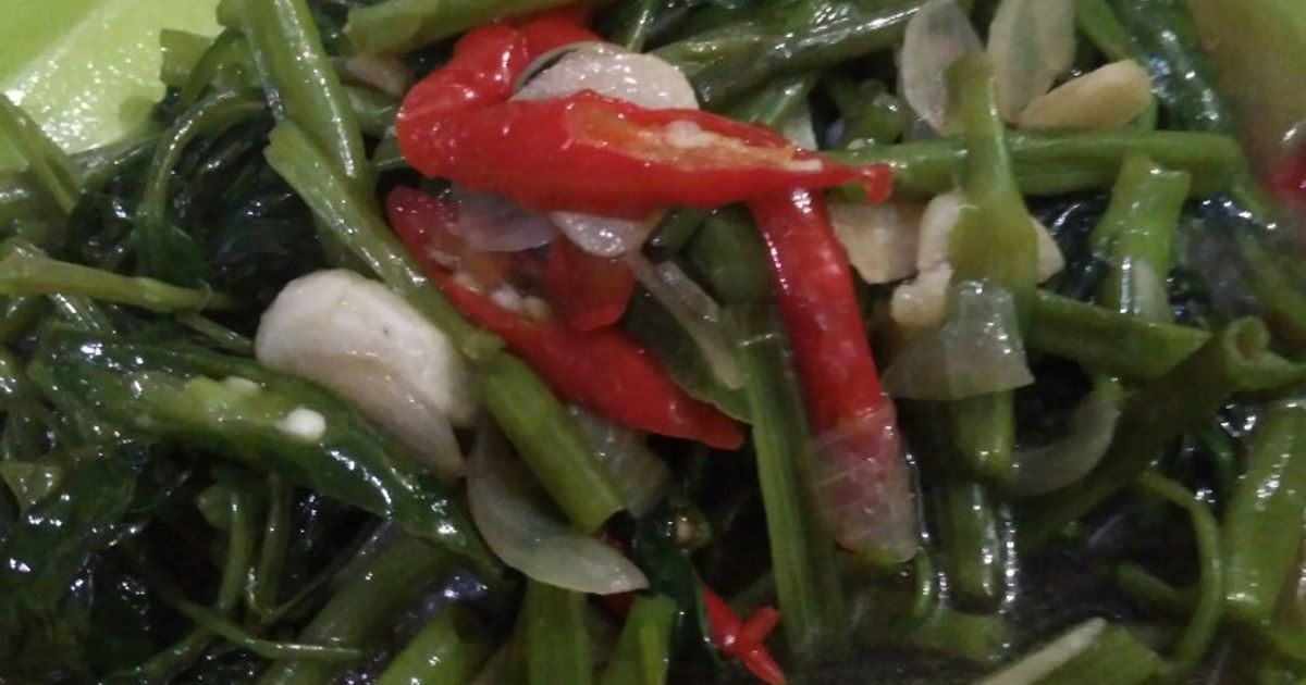 Resep Oseng Kangkung Lezaat oleh Nitta - Cookpad