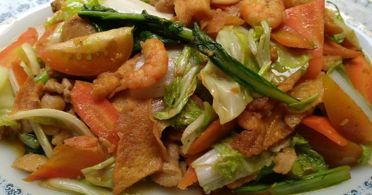 Resep Cap Jay Aka Capcay Jowo Goreng oleh Tutik_bundaananhaydar - Cookpad