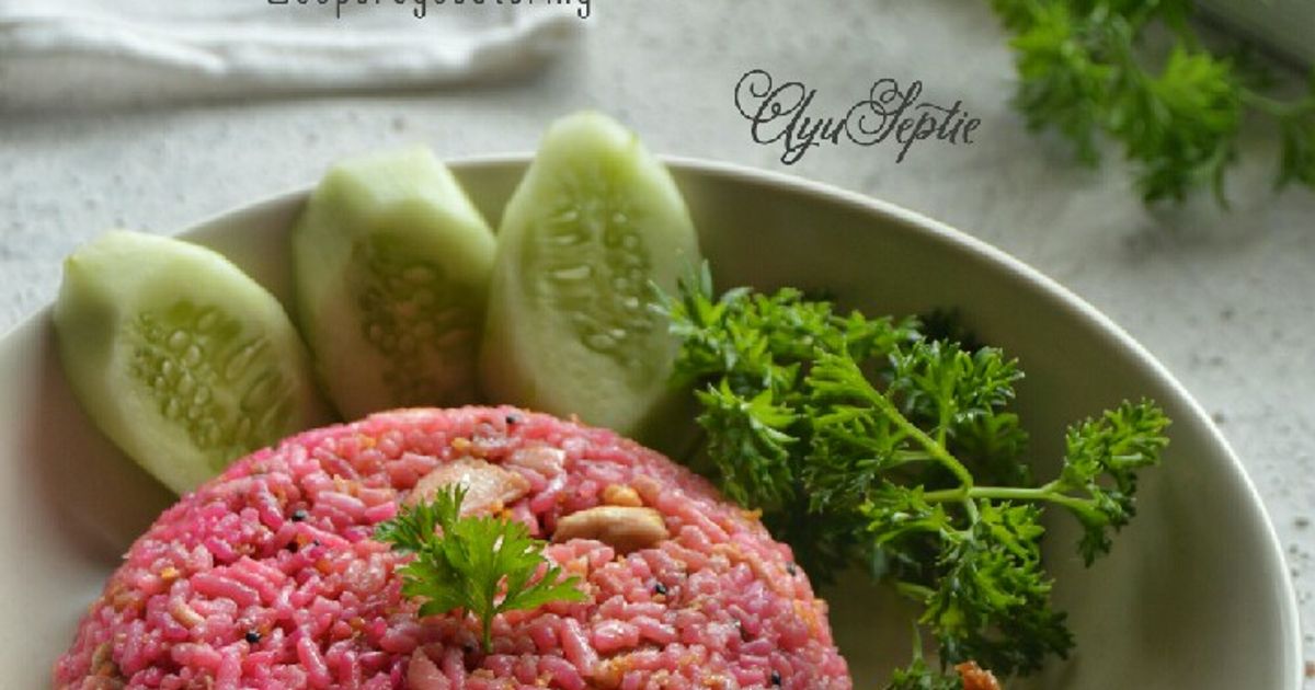 Resep Nasi Goreng Pink oleh Ayu Septi Ekawaty - Cookpad