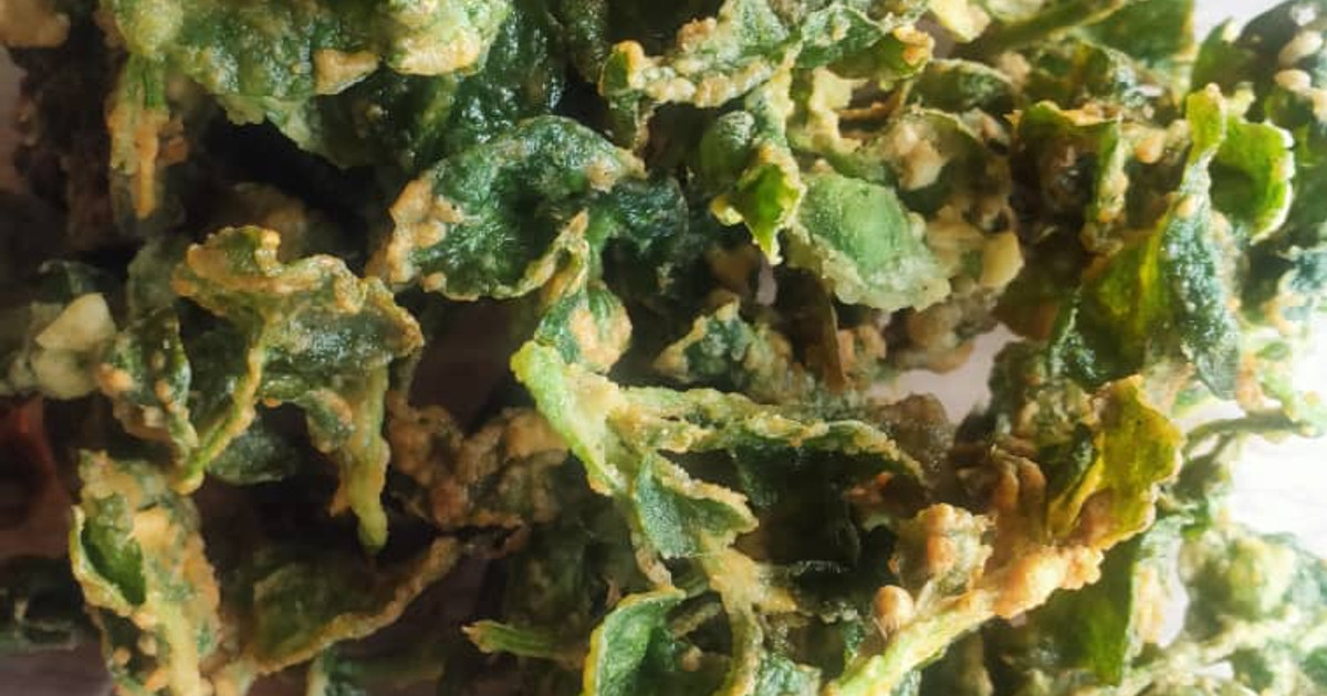 Resipi Bayam Brazil(althernanthera Sissoo ) Crispy oleh Munirah Hanim ...