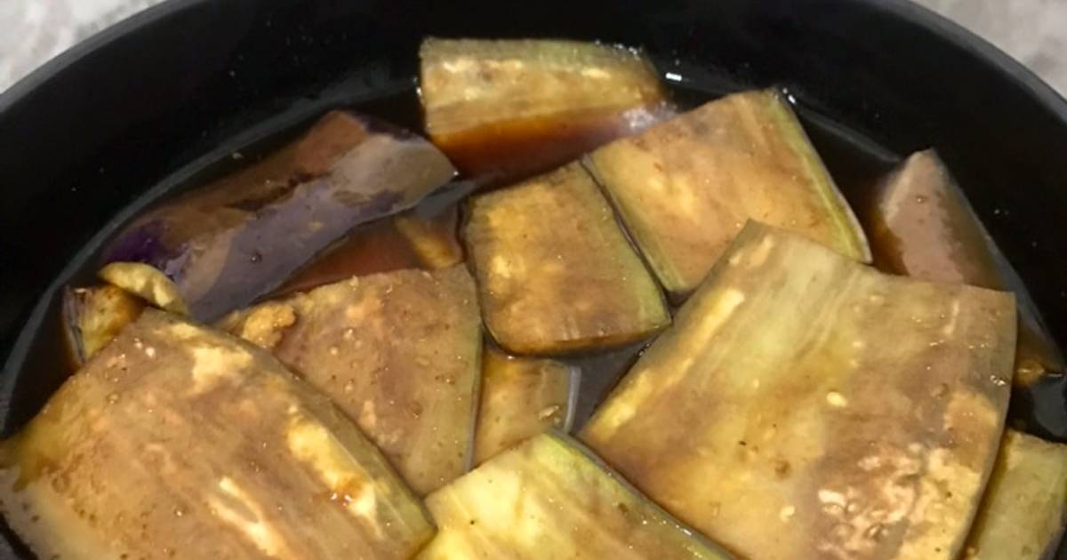 Resep Terong Rendam Kecap (Japanese Style) oleh Tilly Wulandari - Cookpad