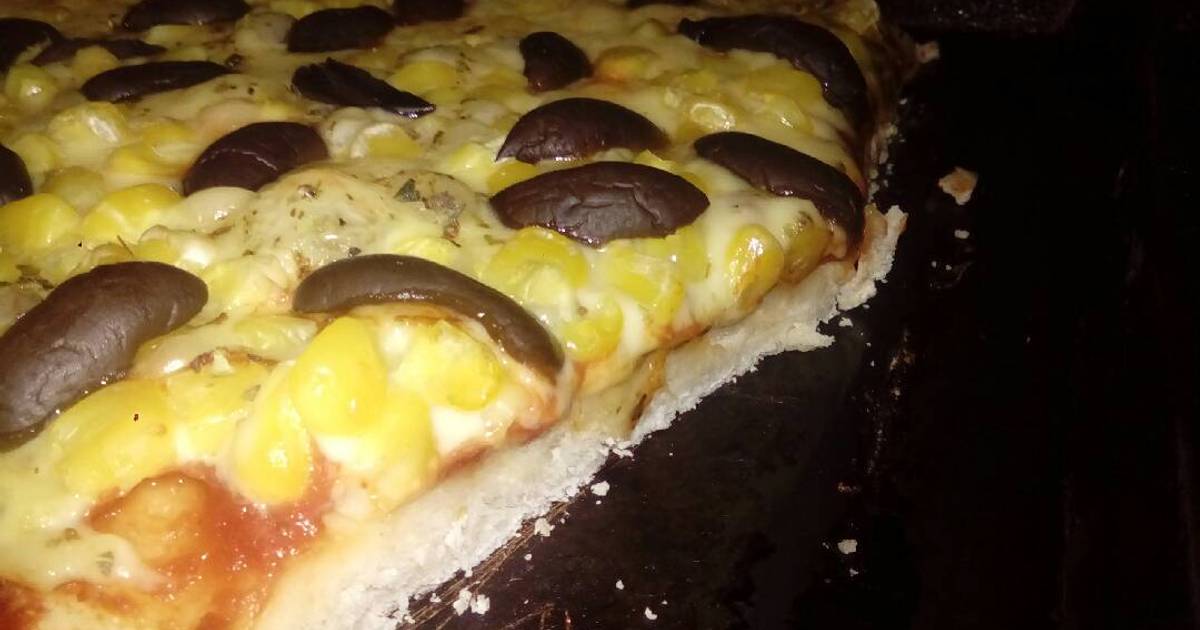 Pizza fácil Receta de Monika🌺- Cookpad