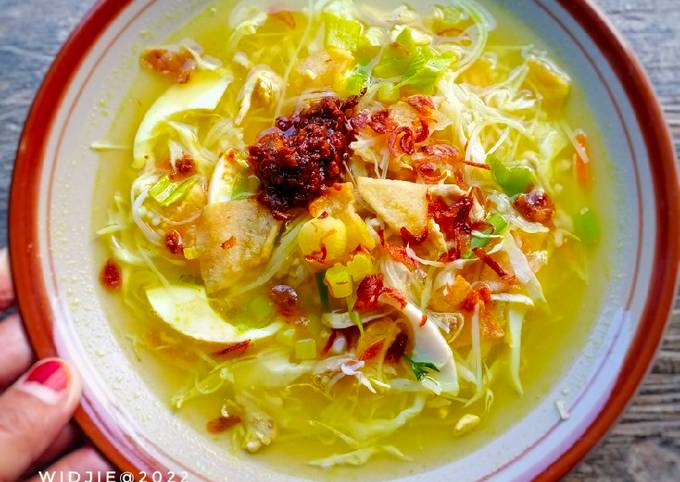 Resep Nasi Sop Kutai oleh Widjie Astuti - Cookpad