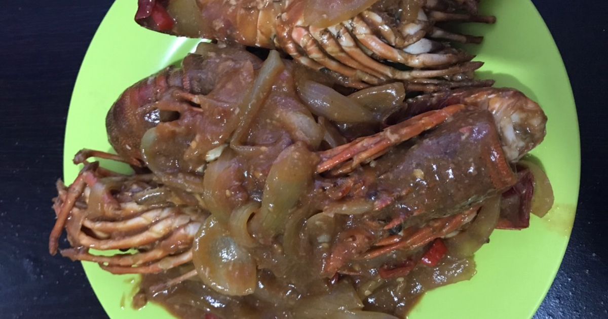 Resep Lopster Saus Asam Manis Pedaaas Mantap 👍 oleh Lie Na - Cookpad