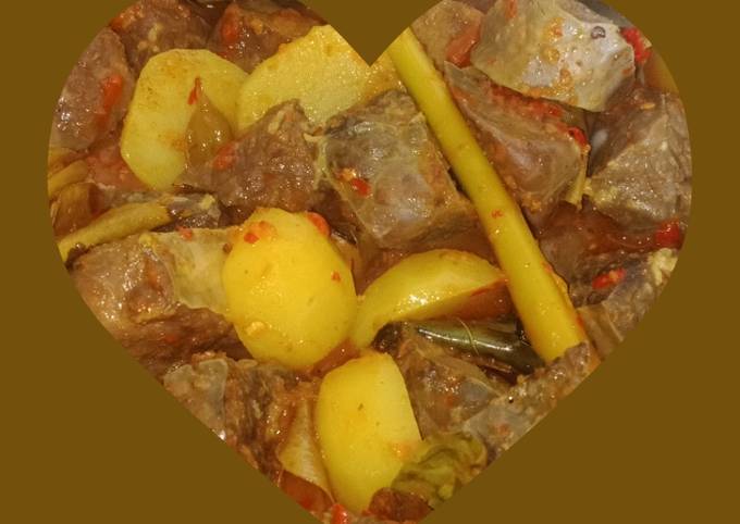 Resep Paru Rica-rica oleh Bunda eueu - Cookpad