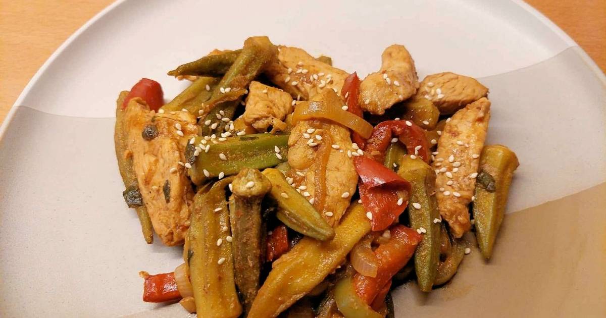 100 εύκολες και νόστιμες σπιτικές συνταγές για κοτοπουλο με μπαμιες ...