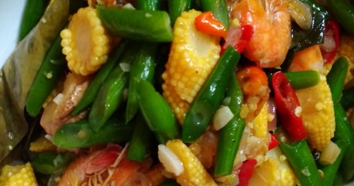 Resep Tumis Buncis Putren Udang oleh Rini Septariyanti - Cookpad