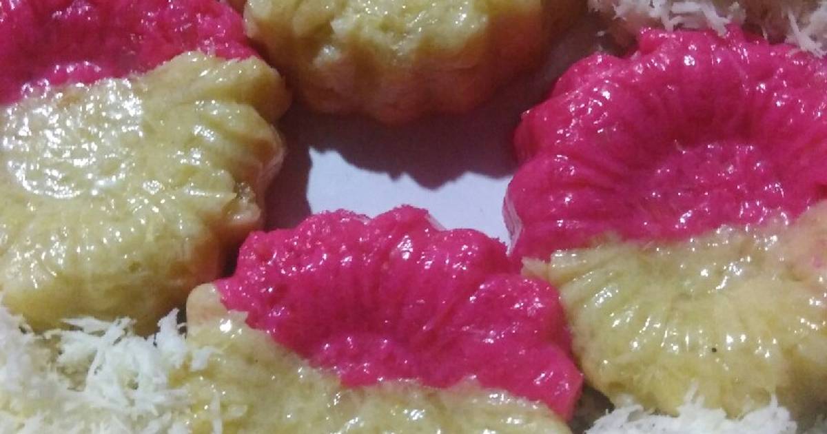 Resep Gethuk Yoko Kurung Merah Putih (Getuk Singkong) oleh Elmi Kitchen_354 - Cookpad
