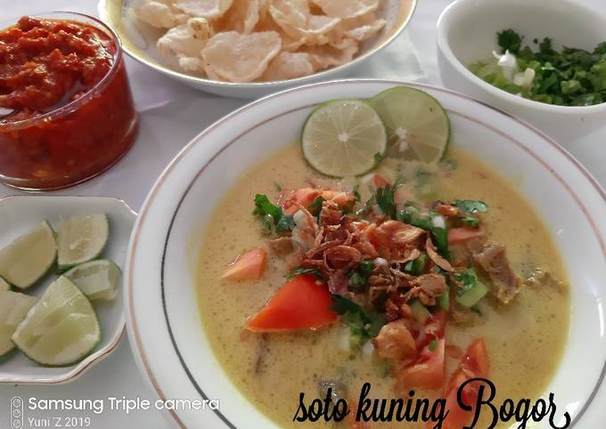 Resep Soto Kuning Bogor oleh Yuni 🍒 - Cookpad