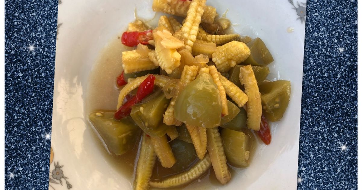 Resep Janten Mix Tomat Hijau Saus Tiram oleh Dapur Vikcy - Cookpad