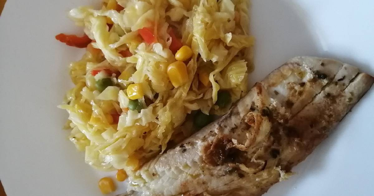 Ensalada de repollo cocido - 57 recetas caseras- Cookpad