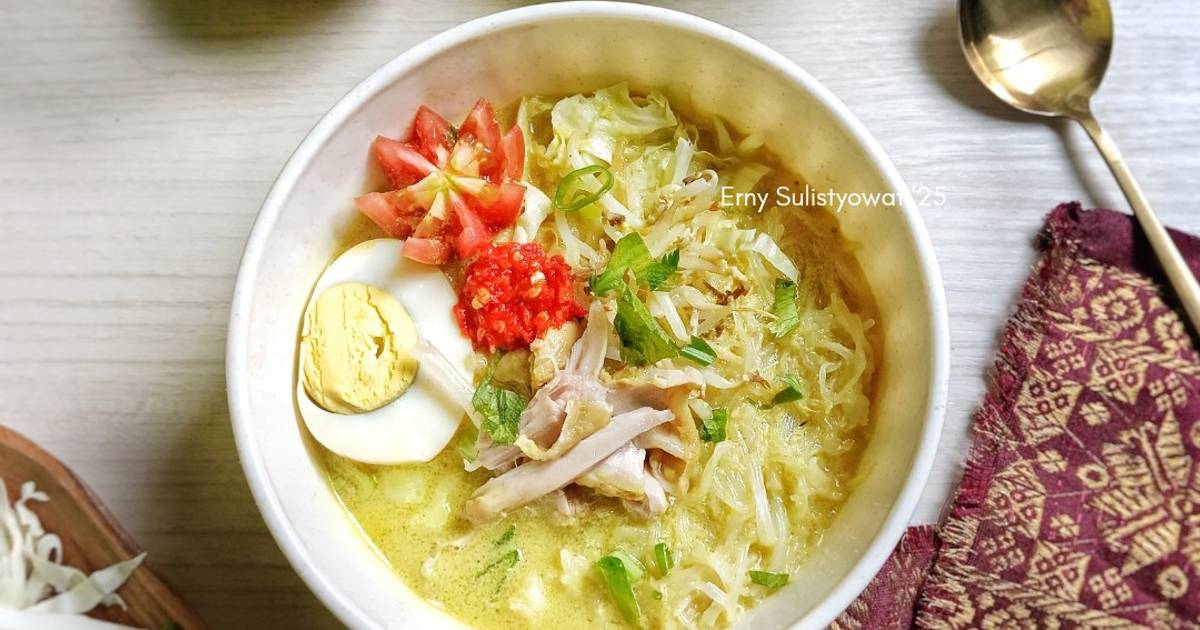 Resep Soto Ayam Medan oleh Erny Sulistyowati (Pawon Erny) - Cookpad
