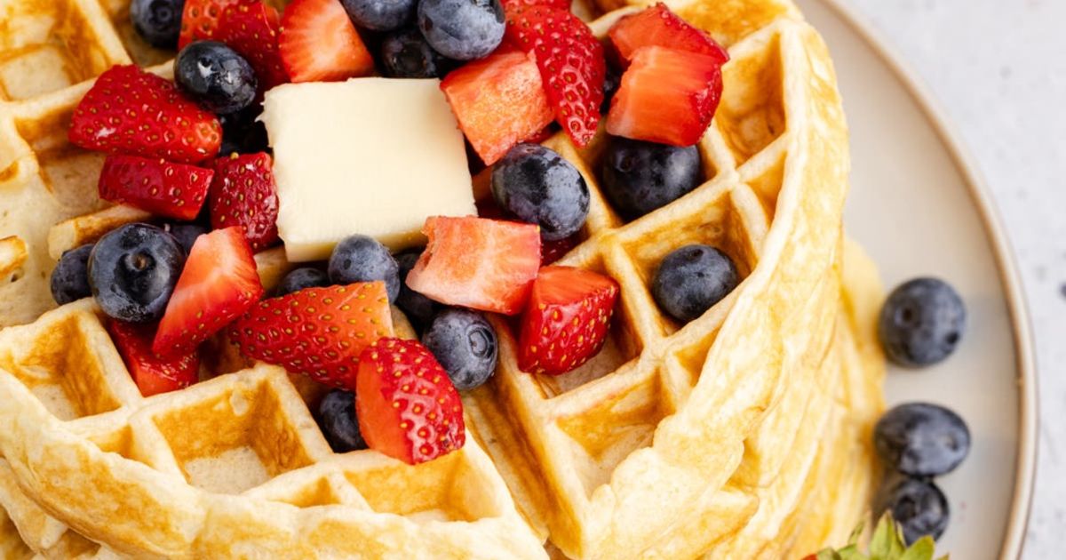 Gluten Free Buttermilk Waffles Recipe By My Rad Kitchen | Eva