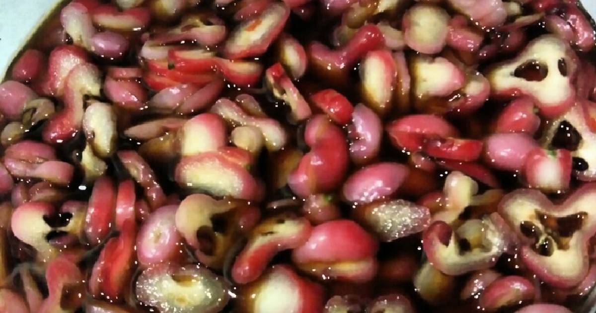Resep Manisan pedas Gula merah jambu kancing endolita oleh Dapur MomyG ...