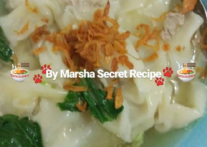 Resep Pangsit Rebus Babi oleh Marsha Jonathan - Cookpad