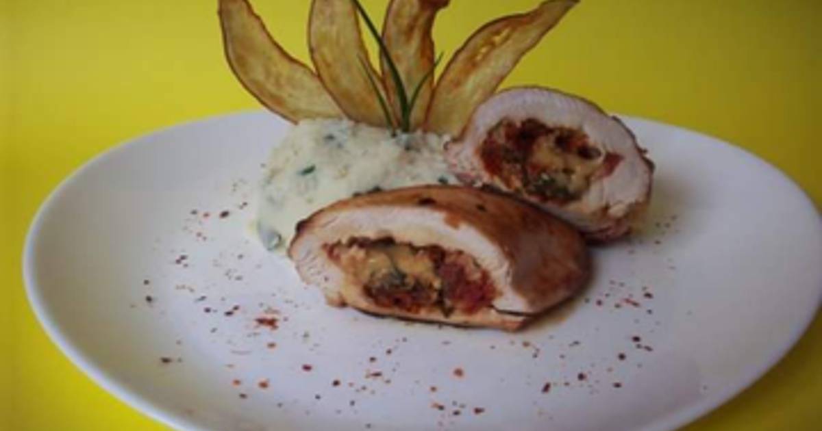 Pechuga con papas rusticas - 35 recetas caseras- Cookpad