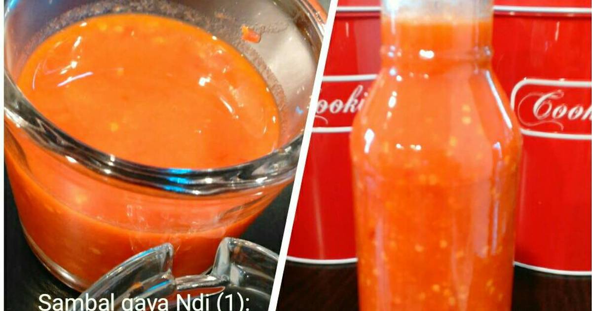 284 resep sambal botol enak dan sederhana ala rumahan - Cookpad
