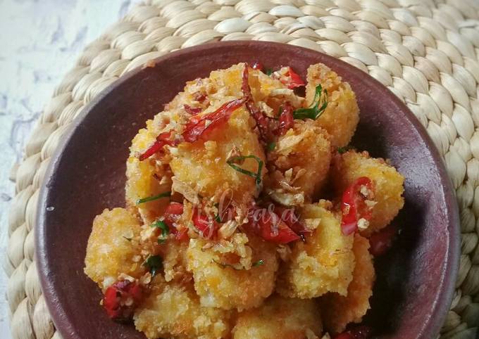 Resep Tahu Crispy Cabe Garam oleh Mama Queen - Cookpad