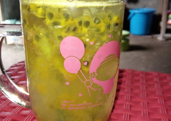 Resep Es markisa serut timun oleh R e r e N a f a - Cookpad