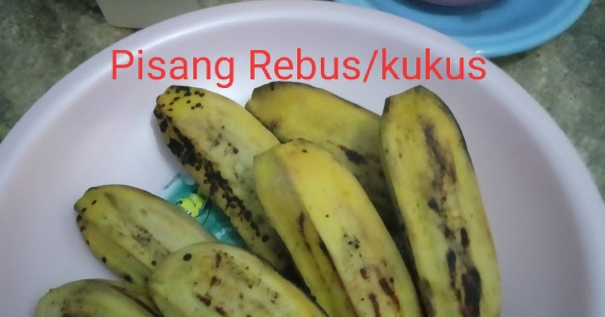 Resep Pisang rebus/kukus oleh Aan Kristiana - Cookpad