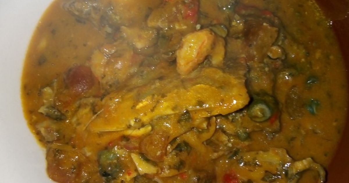 Fresh Fish And Sea Foods Native Soup Recipe by Charity Brian-Dappa ...