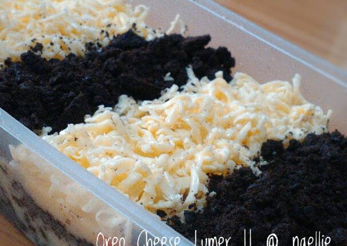 Resep Oreo Cheese Lumer oleh Resep By Ell - Cookpad
