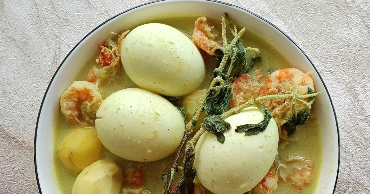 Resep Gulai Udang Kentang oleh Glian Tika - Cookpad