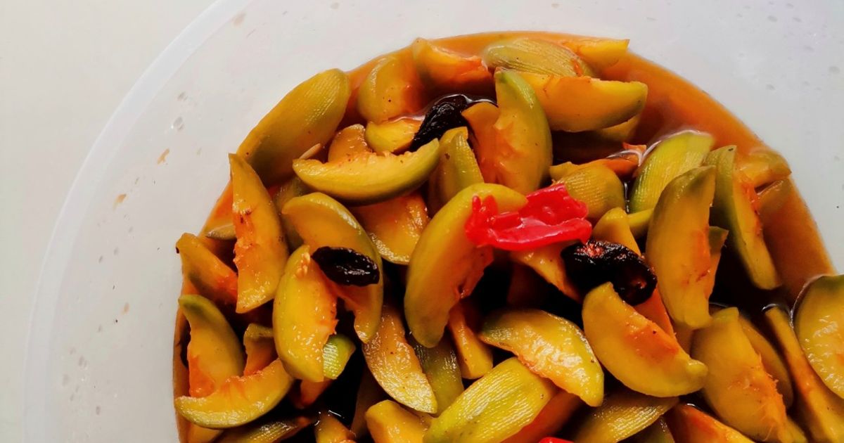 Resipi Jeruk Buah Kedondong/Amra oleh Dapur Yusfarisyia - Cookpad
