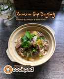 24 resepi ramen daging yang sedap dan mudah oleh komuniti Cookpad - Cookpad