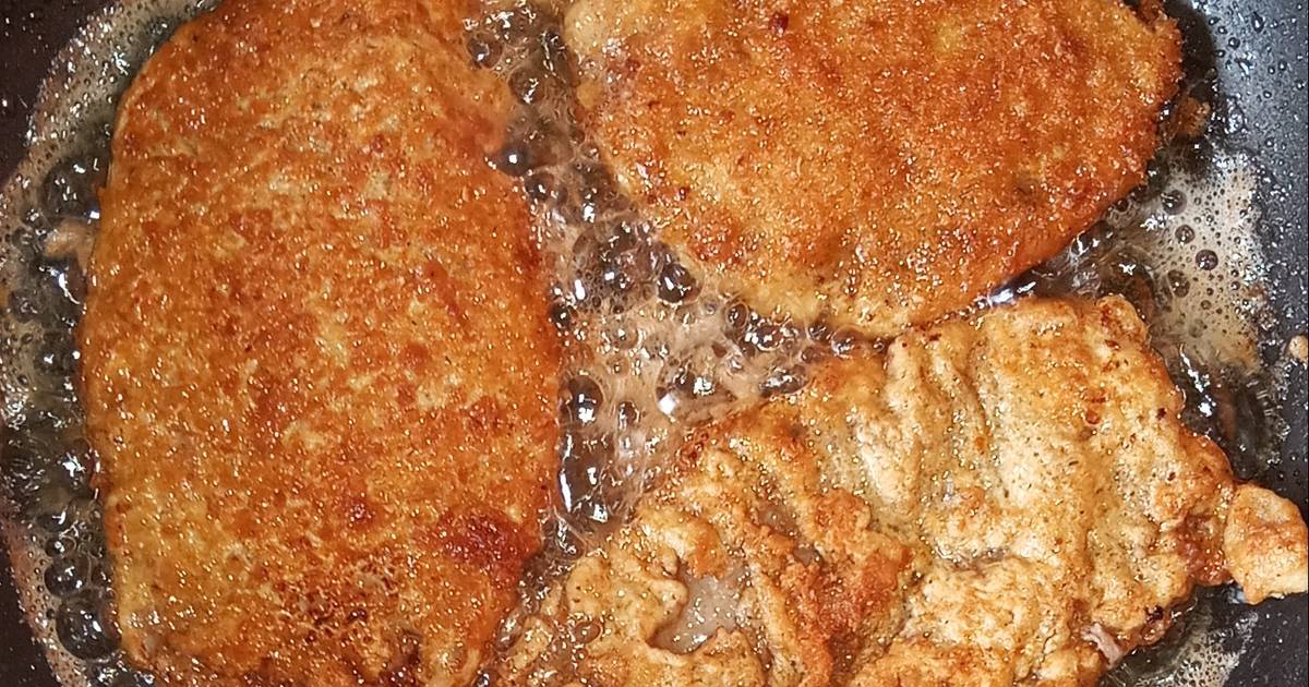 Bistec apanado - 8 recetas caseras- Cookpad