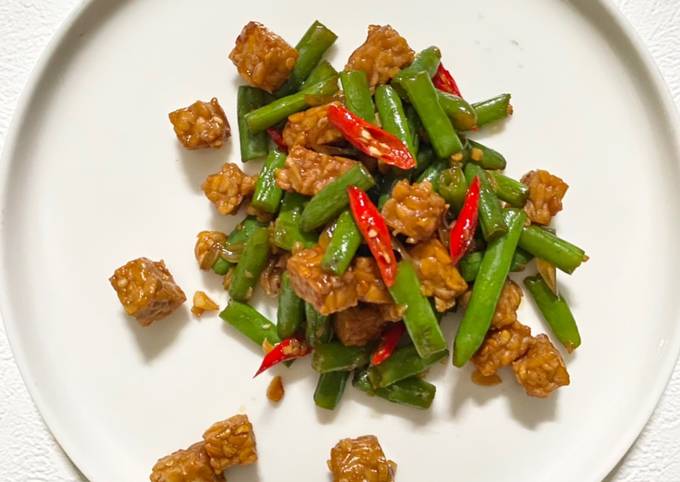 Resep Oseng Tempe Buncis oleh Anie Aryanti - Cookpad