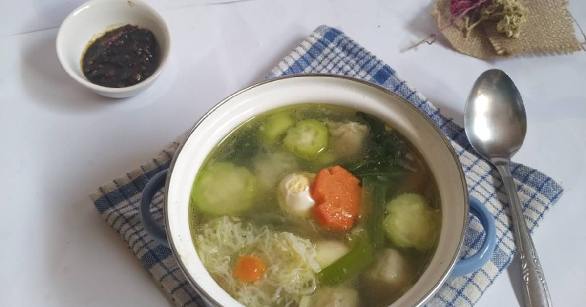 1.685 resep sup oyong enak dan mudah - Cookpad
