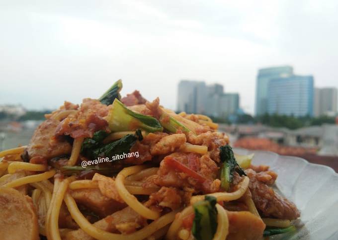 Resep Mie Goreng Spaghetti oleh I'm Sitohang - Cookpad