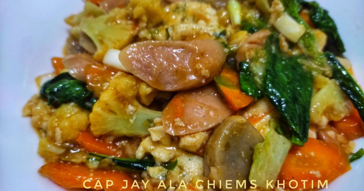 Resep Cap Jay Sederhana oleh Chiem's Khotim - Cookpad