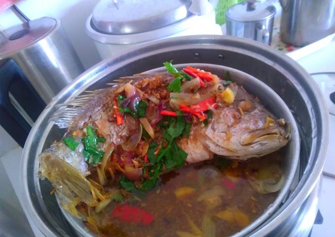 Resipi Ikan steam oleh haslin ahmad - Cookpad