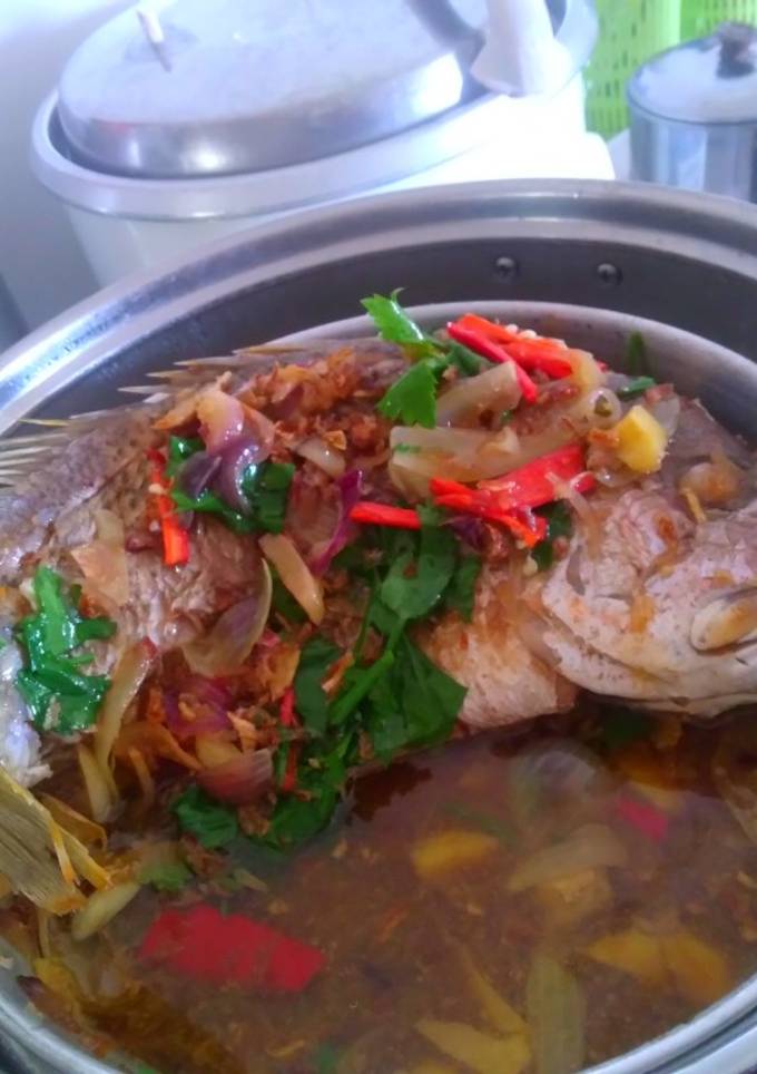 Resipi Ikan steam oleh haslin ahmad - Cookpad