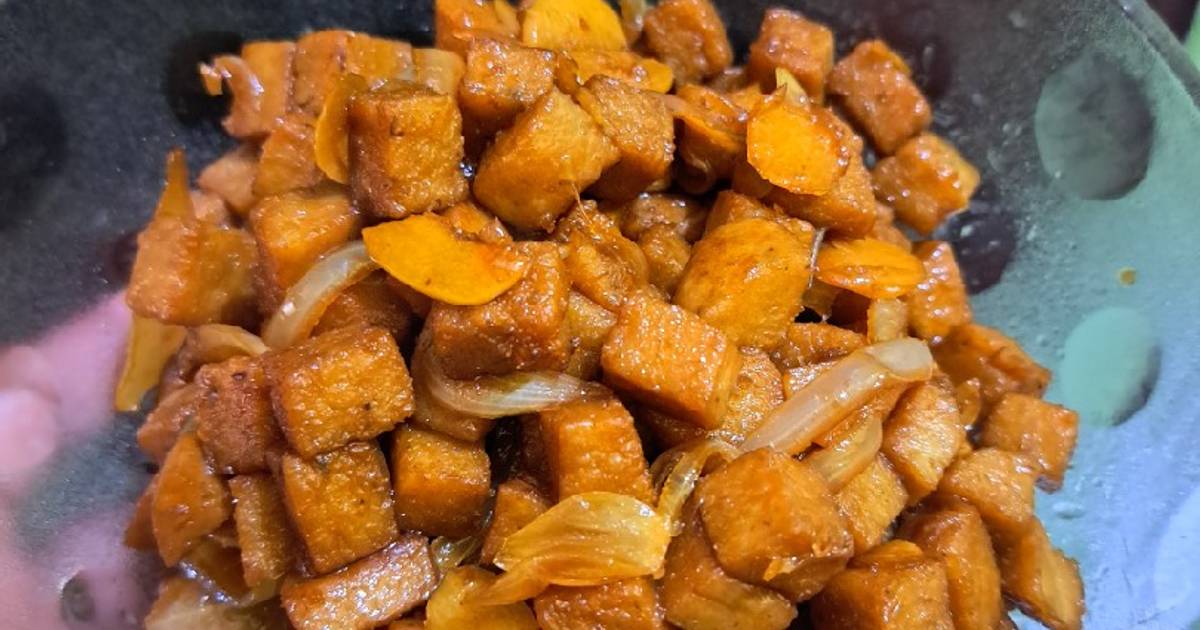 Resep Tempe gembus / menjes masak kecap oleh Pretty Valentine - Cookpad
