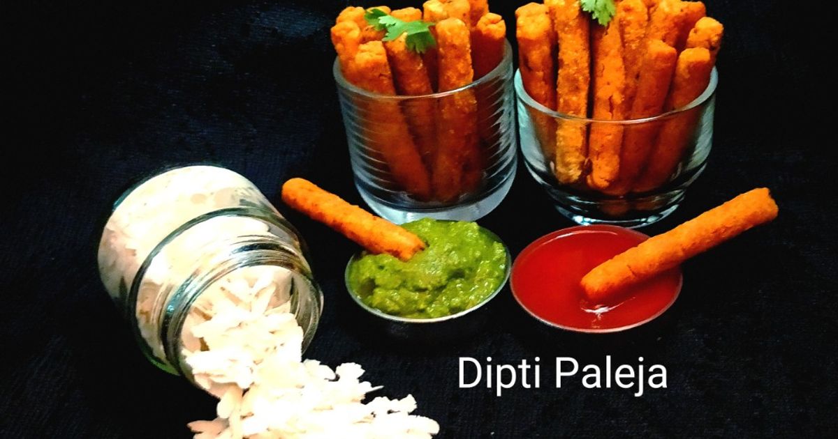 Poha Finger Rolls Recipe by Dipti Paleja - Cookpad