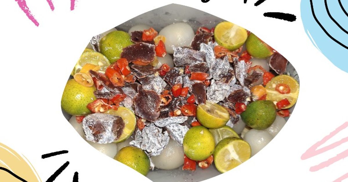 Resep asinan kiamboy rumahan enak dan mudah - Cookpad