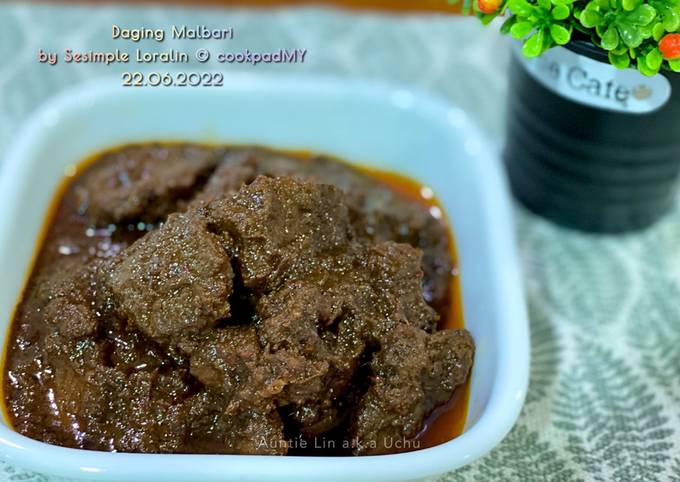 Resipi Daging Malbari (Johor) oleh Sesimple Loralin - Cookpad