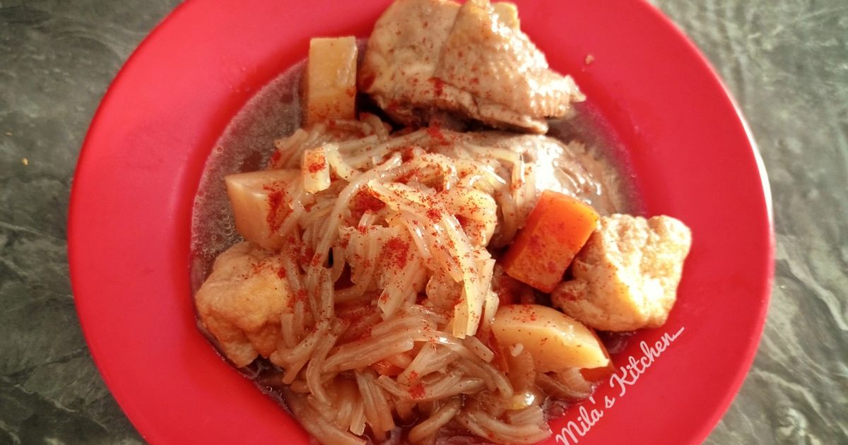 Resep soun biru sohun rumahan enak dan mudah - Cookpad