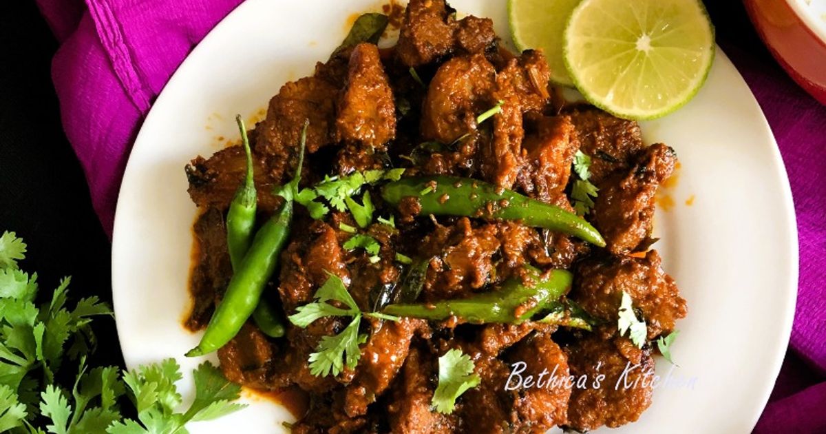 Tala Hua Gosht (Mutton Fry Hyderabadi Style) Recipe by Bethica Das ...