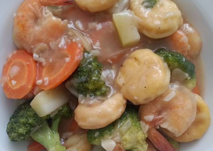 Resep Capcay Tofu Udang oleh laitsi - Cookpad