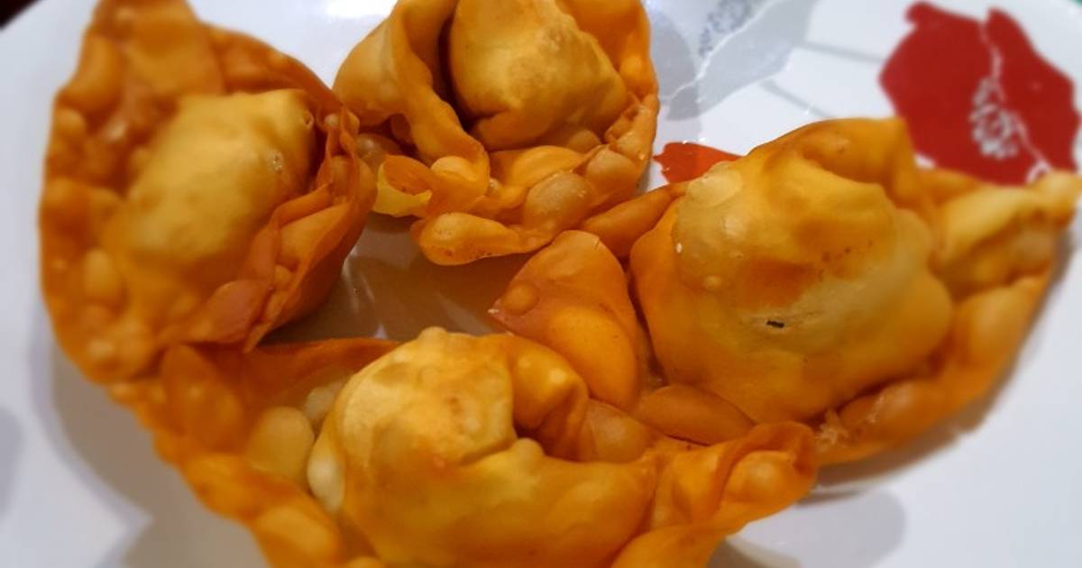 29 resep pangsit goreng isi babi enak dan mudah - Cookpad